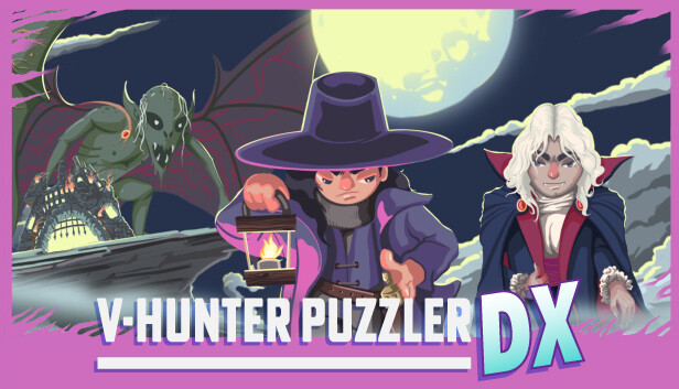 V-Hunter Puzzler DX is a Simple but Challenging Turn-Based Strategy Game
