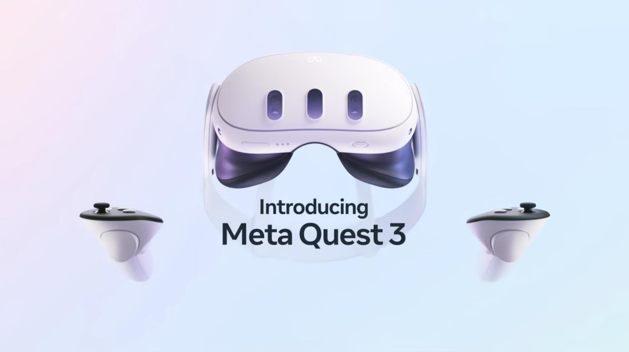 Meta Quest 3 VR Headset Announced For Fall
